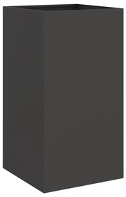 Truhlík černý 42 x 38 x 75 cm ocel válcovaná za studena - Default Title