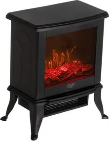 Adler AD 7754 / Elektrický krb / 2 topné stupně / 3D plamenový efekt