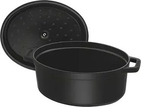 Staub 40509-509-0 černá / Pekáč / Oválný / 41 cm / 12 l