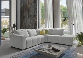 Pregio Italia sofa&relax Rohová pohovka PRIME Provedení: 2 + R + 2, Vzorník látek: tekno fibra 30 red