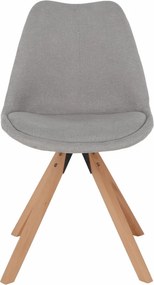 Židle, šedá/buk, SABRA