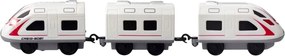 LEAN Toys Elektrický interaktivní vláček s vagóny, tunel, sopka, dinosauři, 95 cm