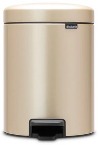 Brabantia NewIcon Pedálový koš 5 l Champagne 304422