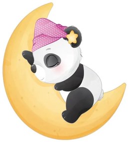 Plakát Panda na měsíčku