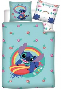 Oboustranné bavlněné povlečení STITCH ALOHA