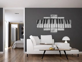 Obraz - Piano (125x70 cm)