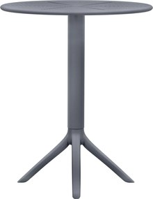 Kulatý stůl Lacota 60 cm - antracitová