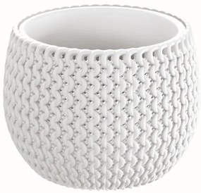 Prosperplast Květináč s vkladem SPLOFY BOWL bílý 14,4 cm