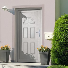 Vchodové dveře bílé 98 x 198 cm PVC,  3187916