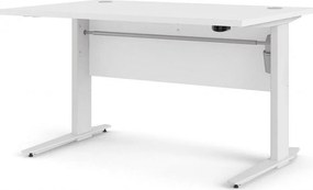 Falco Výškově nastavitelný psací stůl Office 80400/382 bílá/bílá