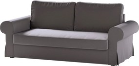 Potah na pohovku IKEA Backabro,  3-místná, rozkládací barva hnědá látka sametová
