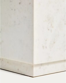 Mramorový odkládací stolek 40x40 cm Sorein – Kave Home