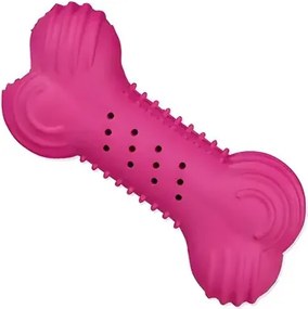 TRIXIE Hračka kost guma 11 cm / Pro psy / Přírodní kaučuk / Praskací z