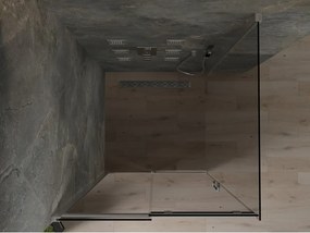 Mexen Omega sprchový kout 100x100cm, 8mm sklo, chromový profil-šedé sklo, 825-100-100-01-40