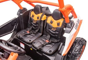 Elektrické autíčko Buggy Can-Am 2x24V 2x240W oranžové