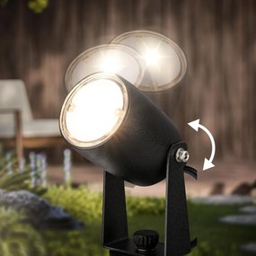 BRI 3928035 CONNECT TO SHINE prodlužovací sada Iris sada 3ks LED zahradních bodových svítidel, IP65 - BRILONER
