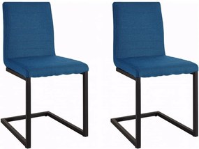 Danish style Jídelní židle Staf (SET 2 ks), modrá
