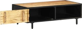 Konferenční stolek 105 x 50 x 35 cm hrubé mangovníkové dřevo 288471