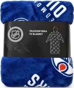 Mikinová televizní deka NHL Edmonton Oilers - vel. M
