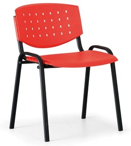 Antares Jednací židle TONY, antracit, konstrukce černá