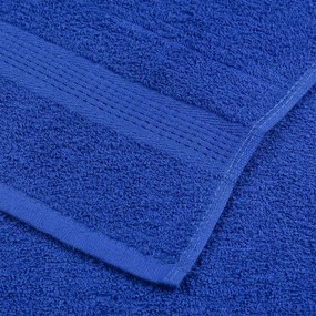 Ručníky FROGN 10 ks modré 100x200 cm 360 g/m² 136724