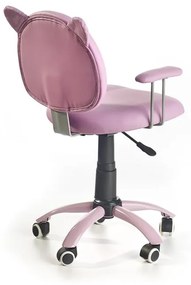HALMAR KITTY dětská židle růžová