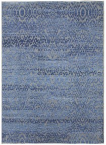 Hans Home | Ručně vázaný kusový koberec Diamond DC-EKT 6 Silver/light blue - 120x170