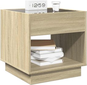 Noční stolek s Infinity LED dub sonoma 50 x 50 x 50 cm 3284086