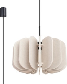 Sollux Lighting Závěsná lampa MULA 45 béžová