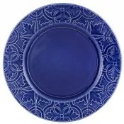 Obědový Talíř - 28 Cm, Tmavě Modrý - Keramika