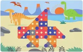 TEDDIES 3D stavebnice s vrtačkou v kufříku / 227 dílků / od 3 let