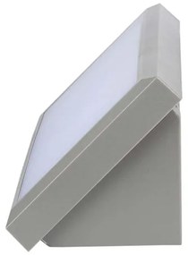 LED Venkovní nástěnné svítidlo LED/12W/230V 3000K IP65 šedá