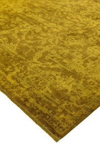 Žlutý koberec Volti Abstract Gold Rozměry: 160x230 cm