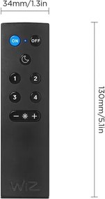 SADA 2x LED RGBW Stmívatelná žárovka A60 E27/9W/230V 2200-6500K Wi-Fi + DO - WiZ