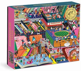 Galison Puzzle Román ze sousedství 1000 dílků
