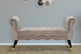 Designová lavice Dandelion 120 cm šedá