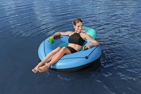 Bestway Nafukovací křeslo na vodu Whitecup - průměr 106cm modrý