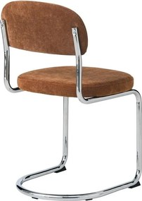 Jídelní židle v terakotové barvě Griffin – Unique Furniture