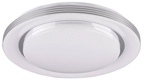 LED stropní svítidlo Atria, Ø 48 cm, bílé, plast, CCT