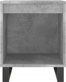 vidaXL Noční stolek 40x35x50 cm kompozitní dřevo [830740] Barva: šedá sonoma