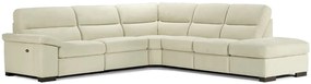 Pregio Italia sofa&relax Velká rohová pohovka SHINE Provedení: 2 místná + lehátko, Vzorník látek: tekno fibra 11 brown