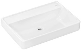 Hansgrohe Xanuia Q - Umyvadlo 70x48 cm, bez přepadu, bez otvoru pro baterii, SmartClean, bílá 61135450