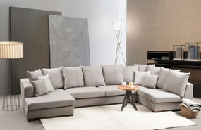 Atelier del Sofa Rohová sedací souprava Colorado Corner, Béžová