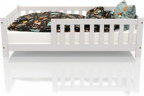 Juskys Dětská nízká postel Naya s roštem Velikost: 80 × 160 cm