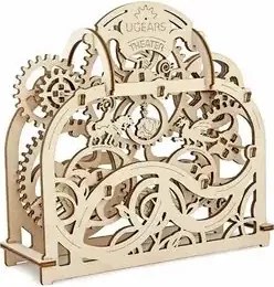 Ugears 3D dřevěné mechanické puzzle Divadlo / od 14 let / 70 dílků / O