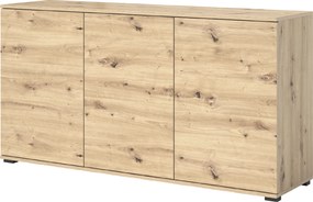Eka Komoda EMI 3D 150 cm Barva dřeva: Dub Artisan