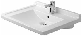 Duravit Starck 3 - Umyvadlo 700x545 mm, s 1 otvorem pro baterii, bílá 0309700000