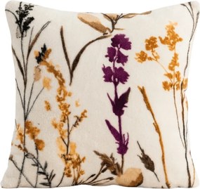 Oboustranný povlak na polštářek DUO SENSE MEADOWA 45x45 cm mikroplyš/flanel, barevný