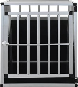Klec pro psy s jednokřídlými dvířky 65 x 91 x 69,5 cm 170664