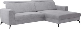 XXXLutz ROHOVÁ SEDAČKA, textil, světle šedá Sit & More - Sedací soupravy - 000144000203